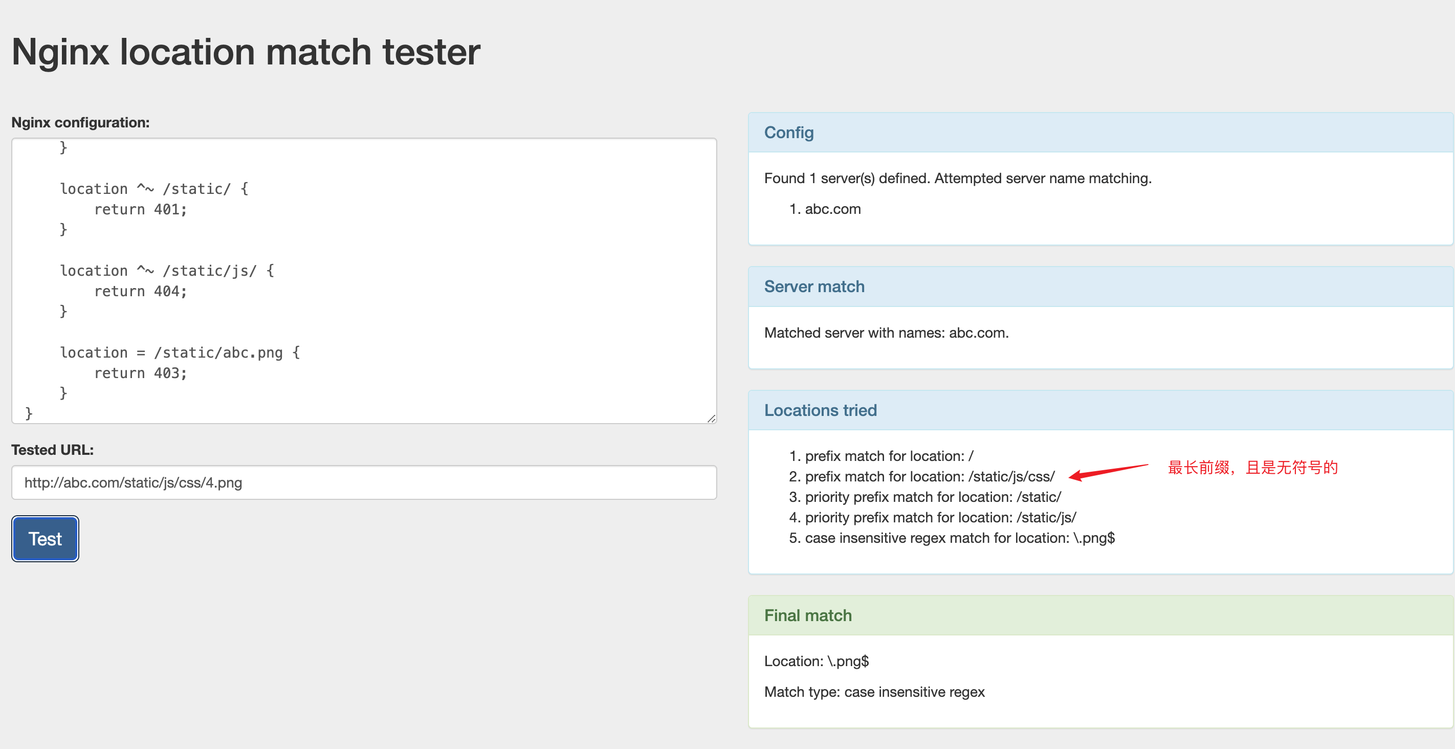 终于理解了Nginx配置中location规则的优先级问题_[Nginx]Nginx配置学习_编程笔记_TendCode